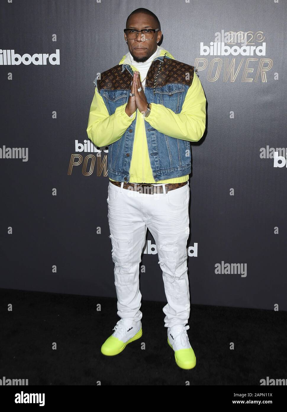 Los Angeles, USA. 23rd Jan, 2020. RoccStar arrives at the 2020 ...