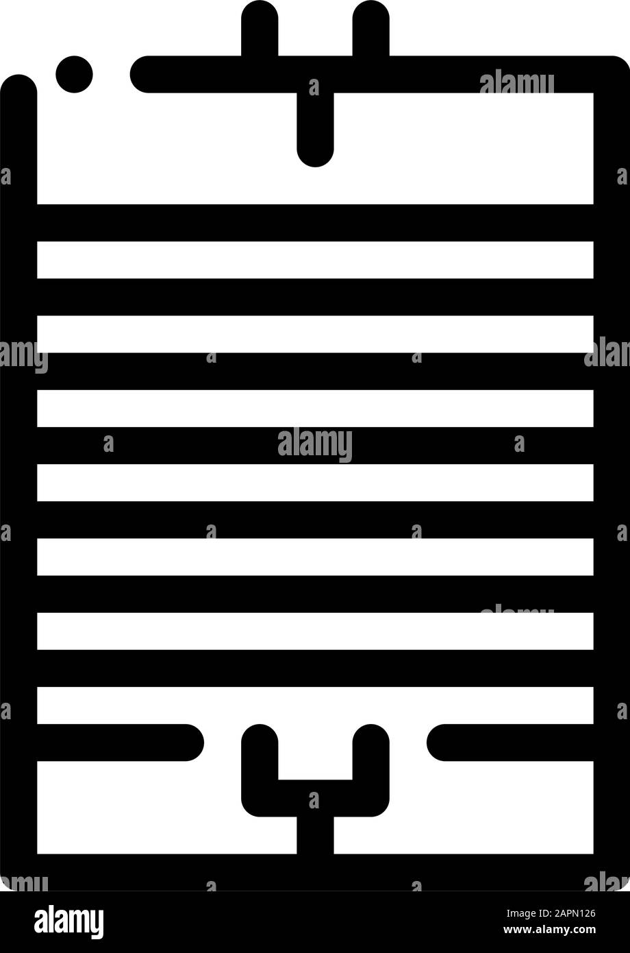 Rugby Playing Field Icon Vector Outline Illustration Stock Vector Image ...