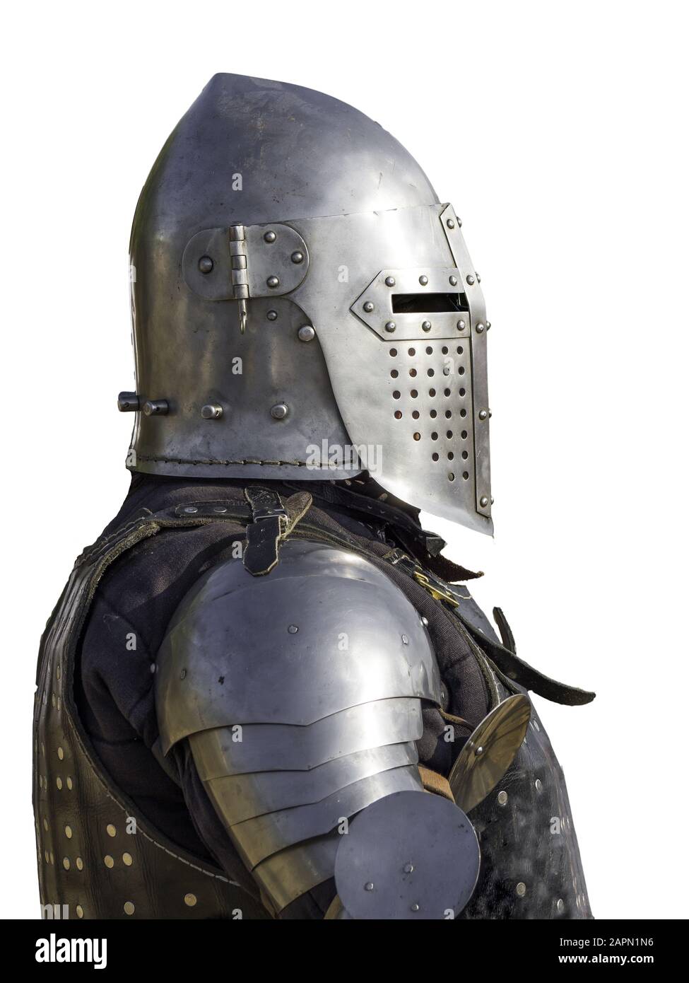 Medieval Knight Helmet Profile Knight Helmet Sketch Vector Image On