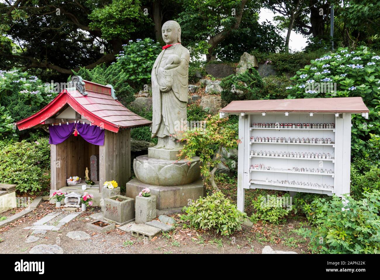 Futtsu, Japan. The grounds and park of Tokyo Bay Kannon (Tokyo Wan ...
