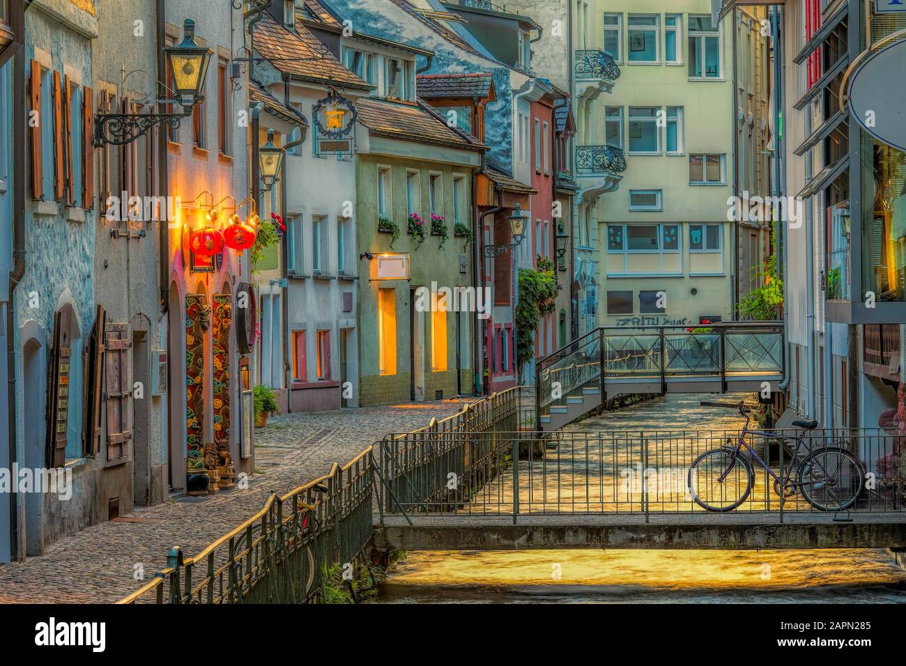Canal flows through fischerau hi-res stock photography and images - Alamy