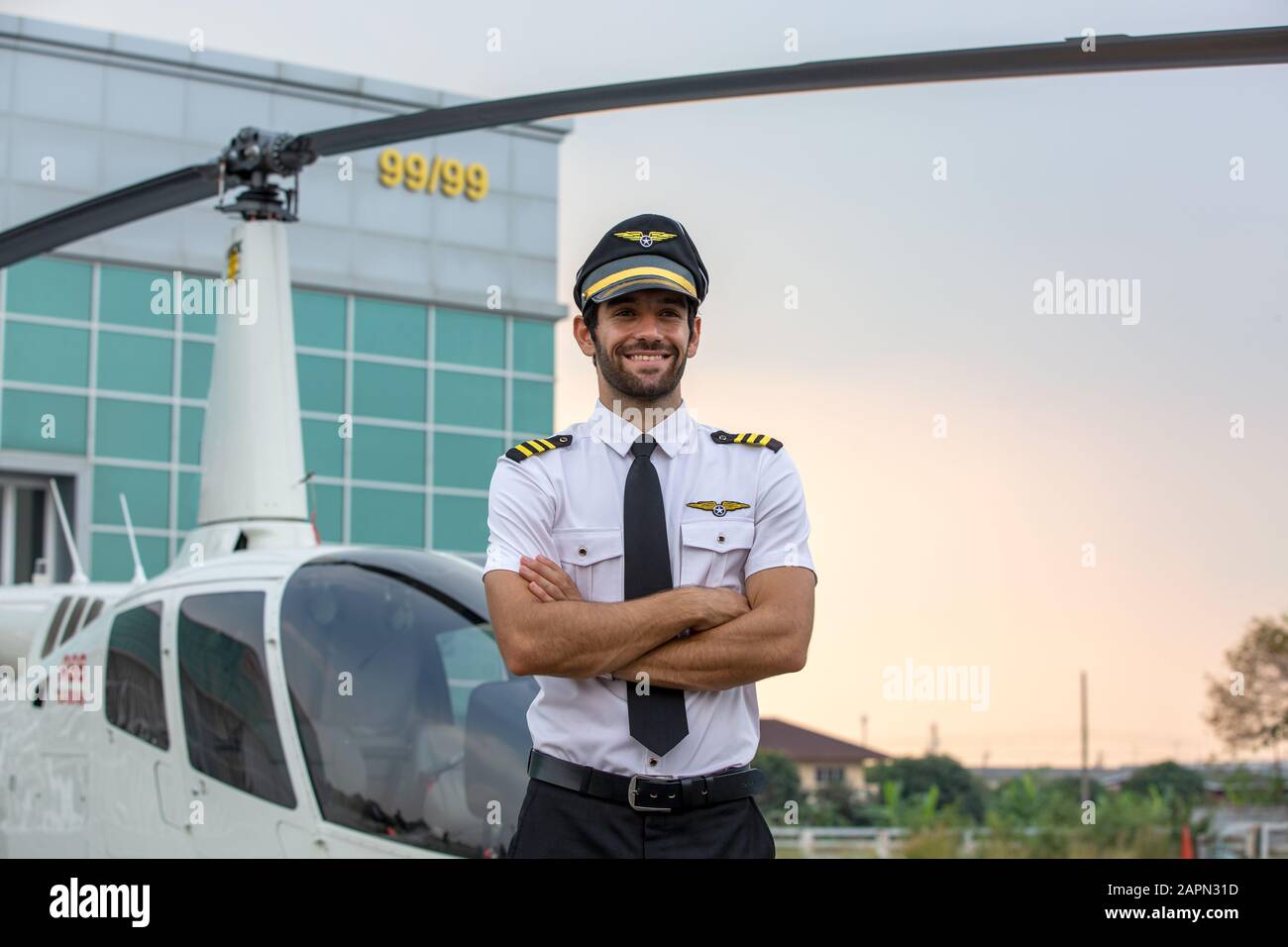 Civilian Helicopter Pilot Uniform