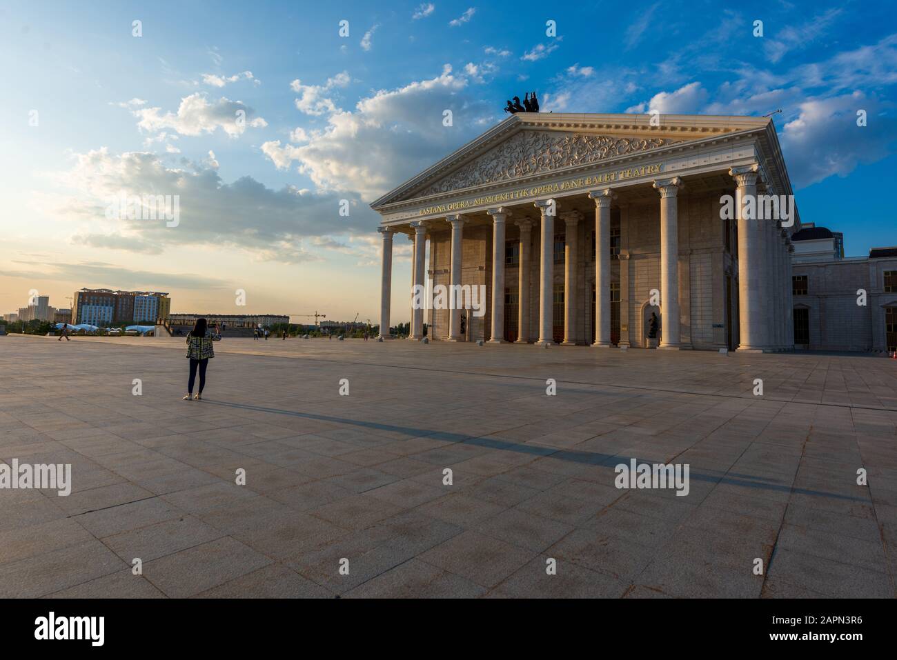 State opera and ballet theatre Astana Opera. Kazakhstan Stock Photo - Alamy