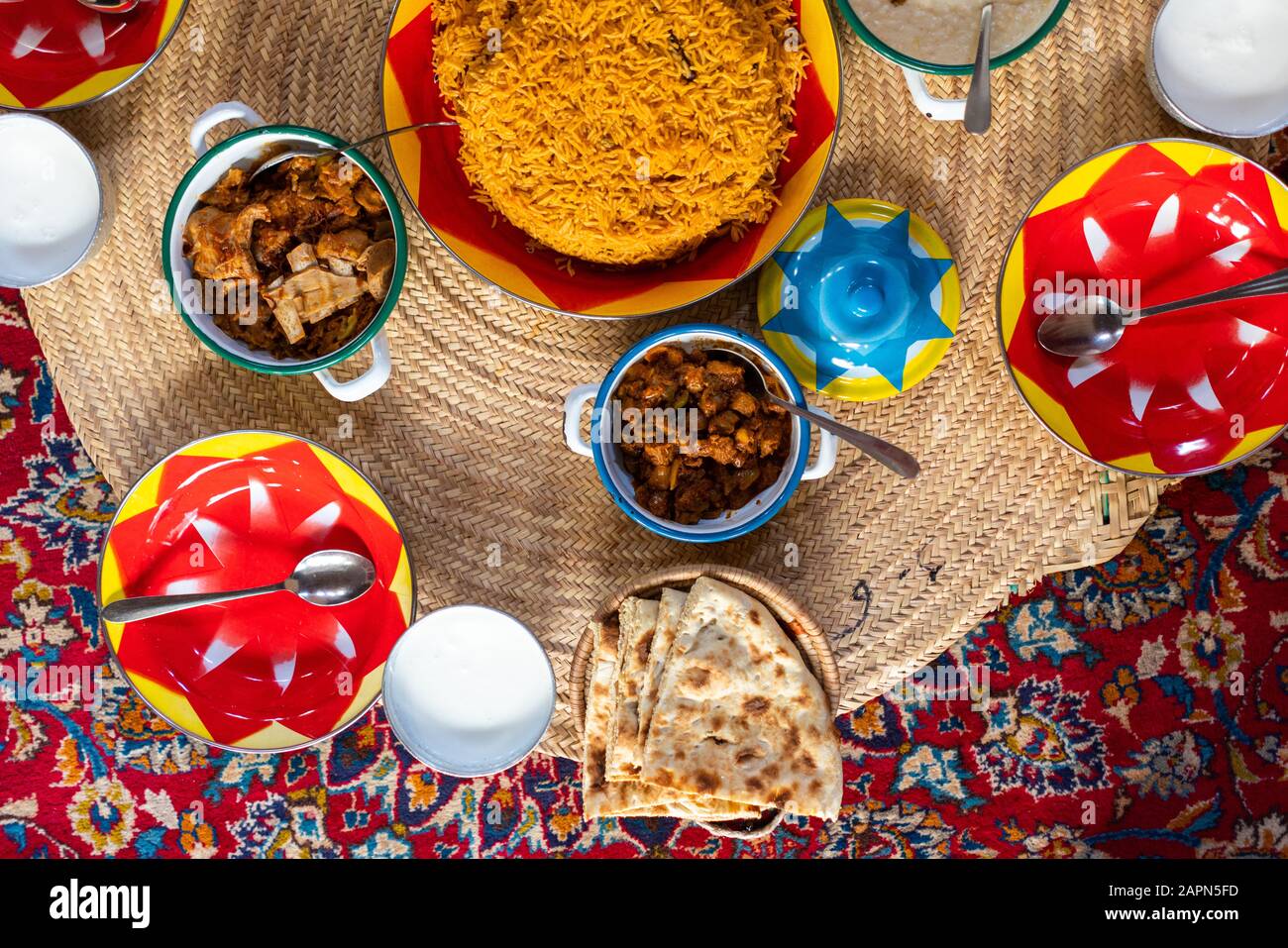Saudi arabian cuisine hi-res stock photography and images - Alamy