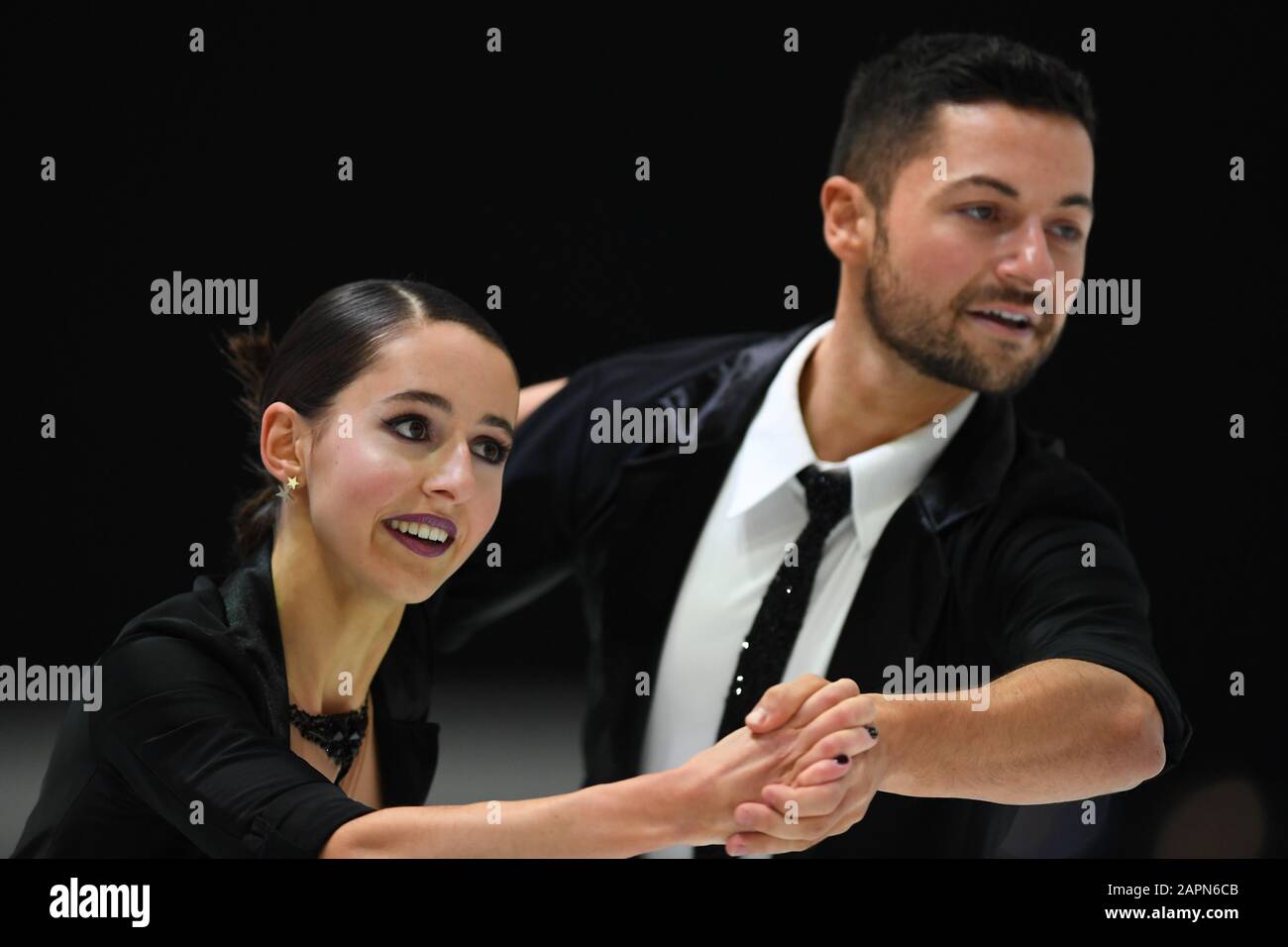 Lilah FEAR & Lewis GIBSON from Great Britain, during Rhythm Dance, in ...