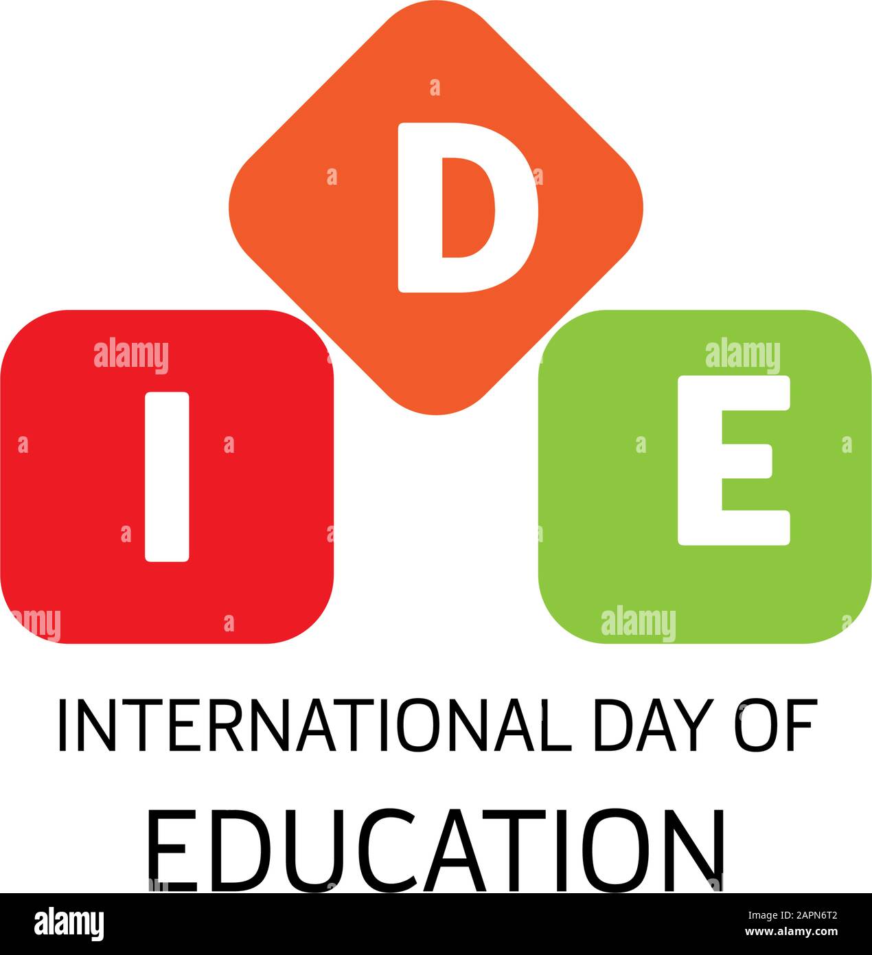A design for celebrating international day of education or for any ...