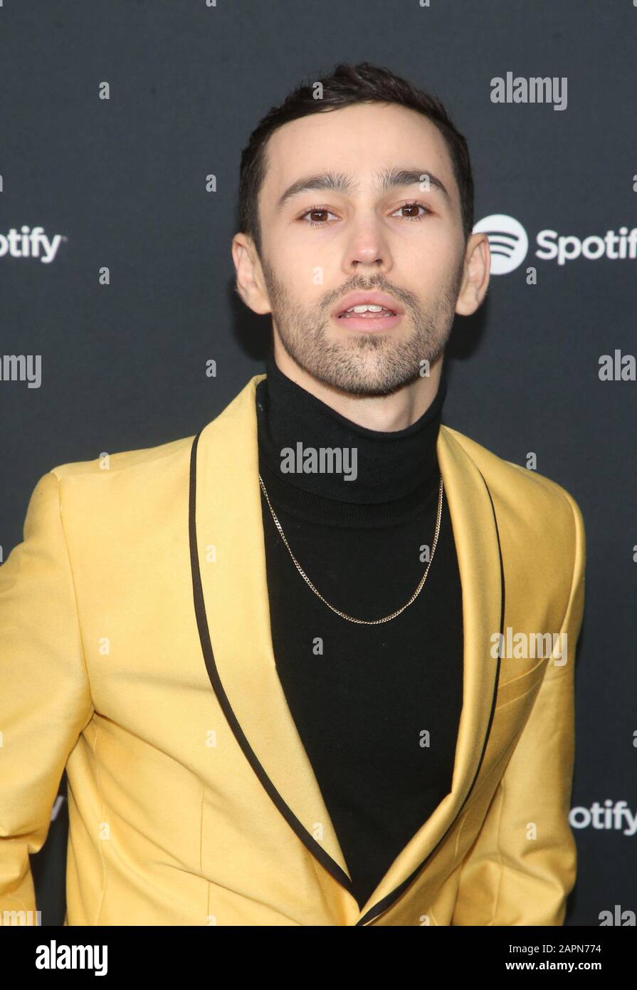 West Hollywood, Ca. 23rd Jan, 2020. Max Schneider, at the Spotify Best ...