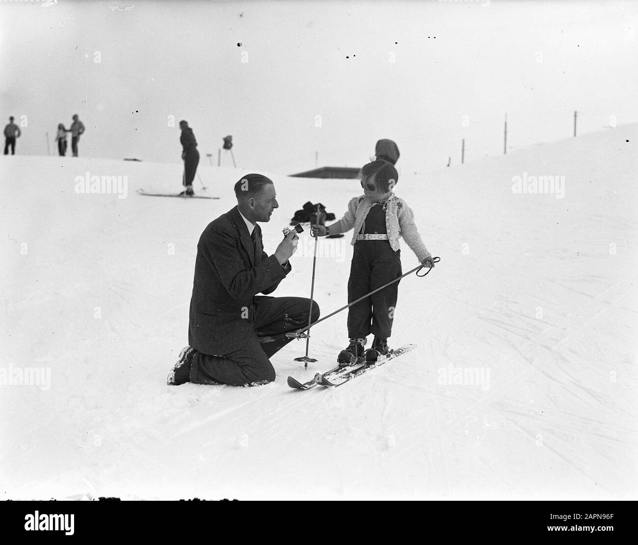 Royal family in Switzerland Date: April 7, 1947 Location: Switzerland ...