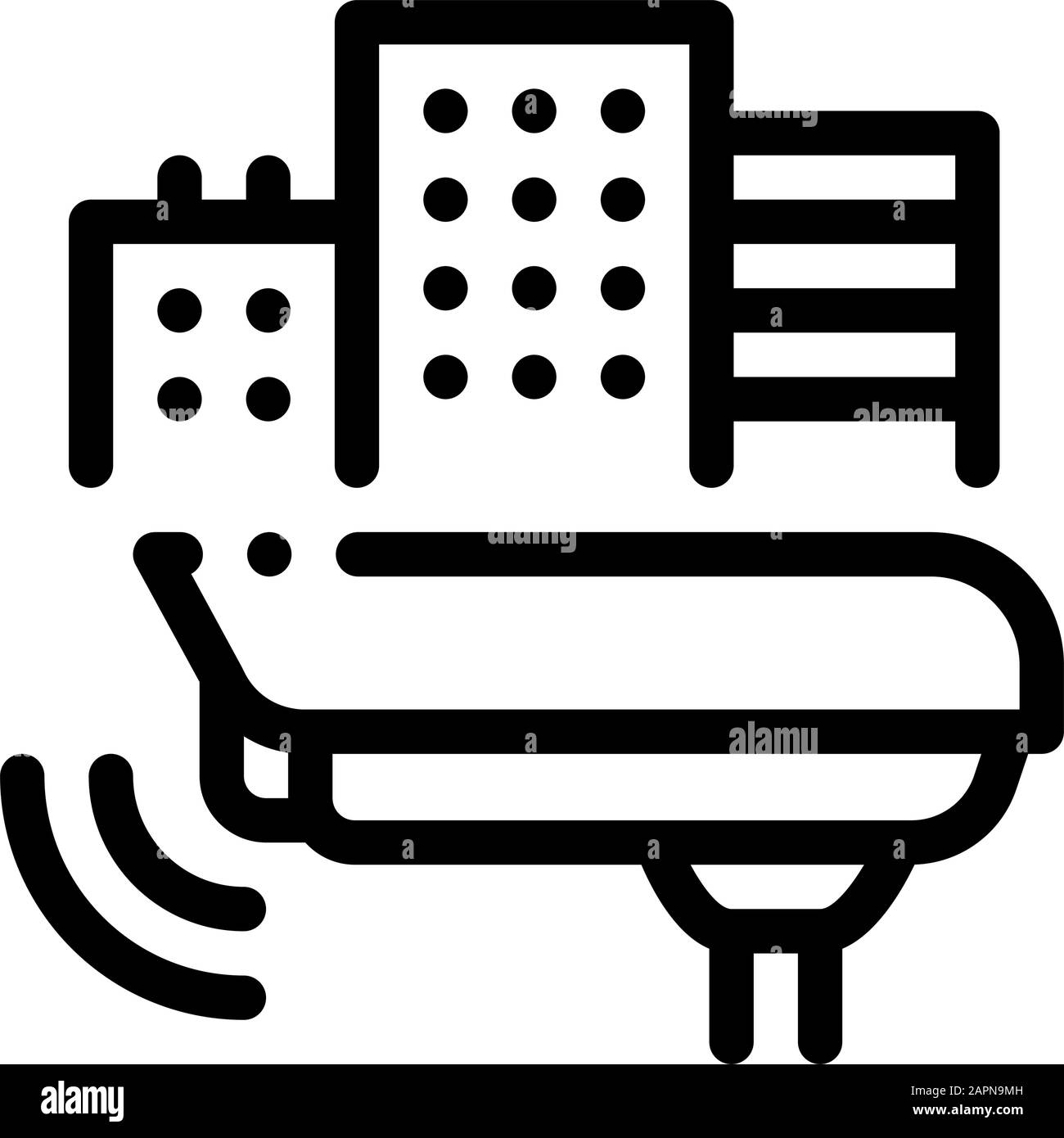 CCTV Icon Vector Outline Illustration Stock Vector Image & Art - Alamy