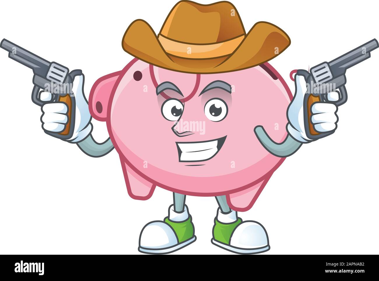 Pink cowboy hat Stock Vector Images - Alamy