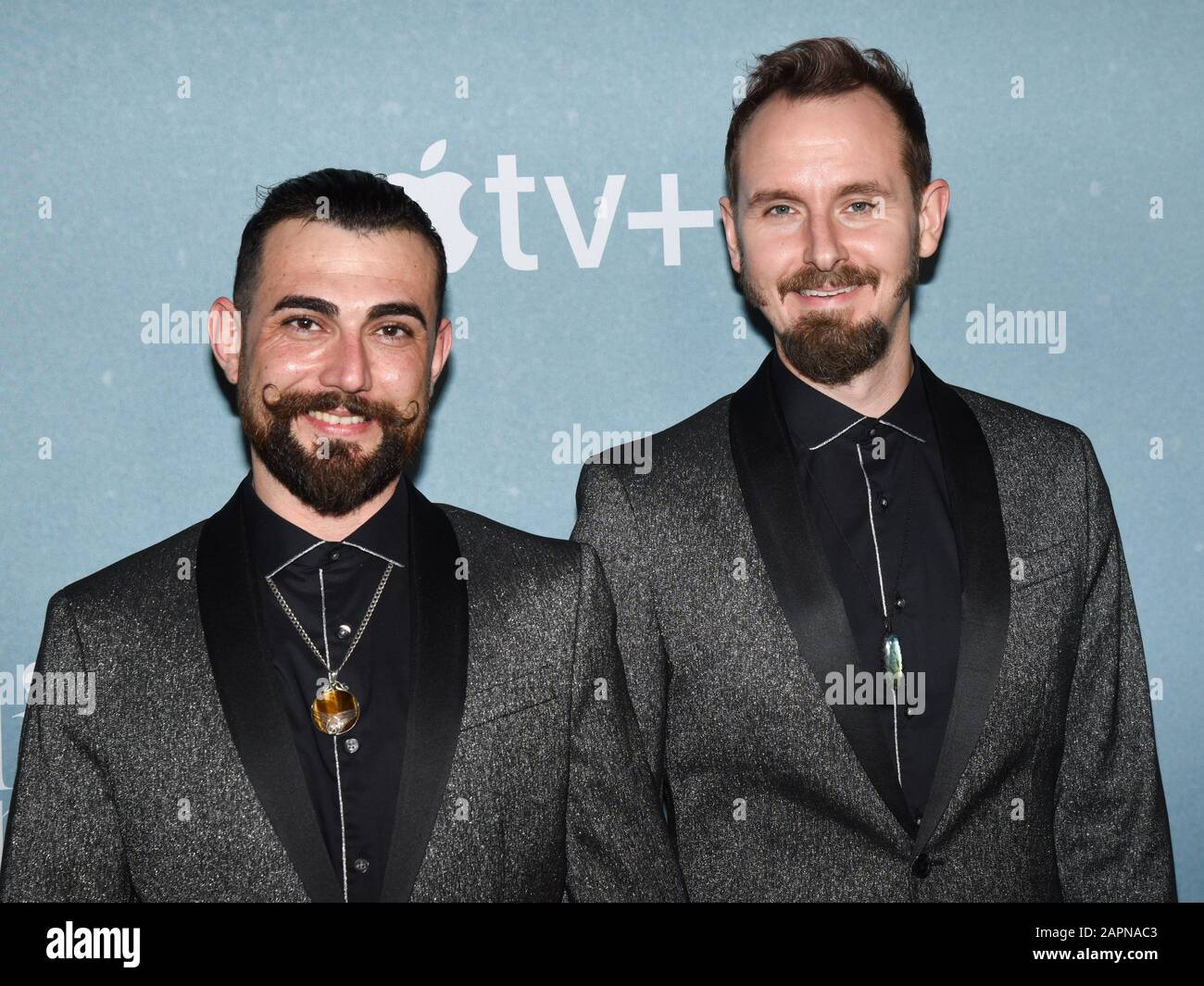 January 23, 2020, Wesy Hollywood, CA, USA: Ian Guthrie and Shadi Ismail ...