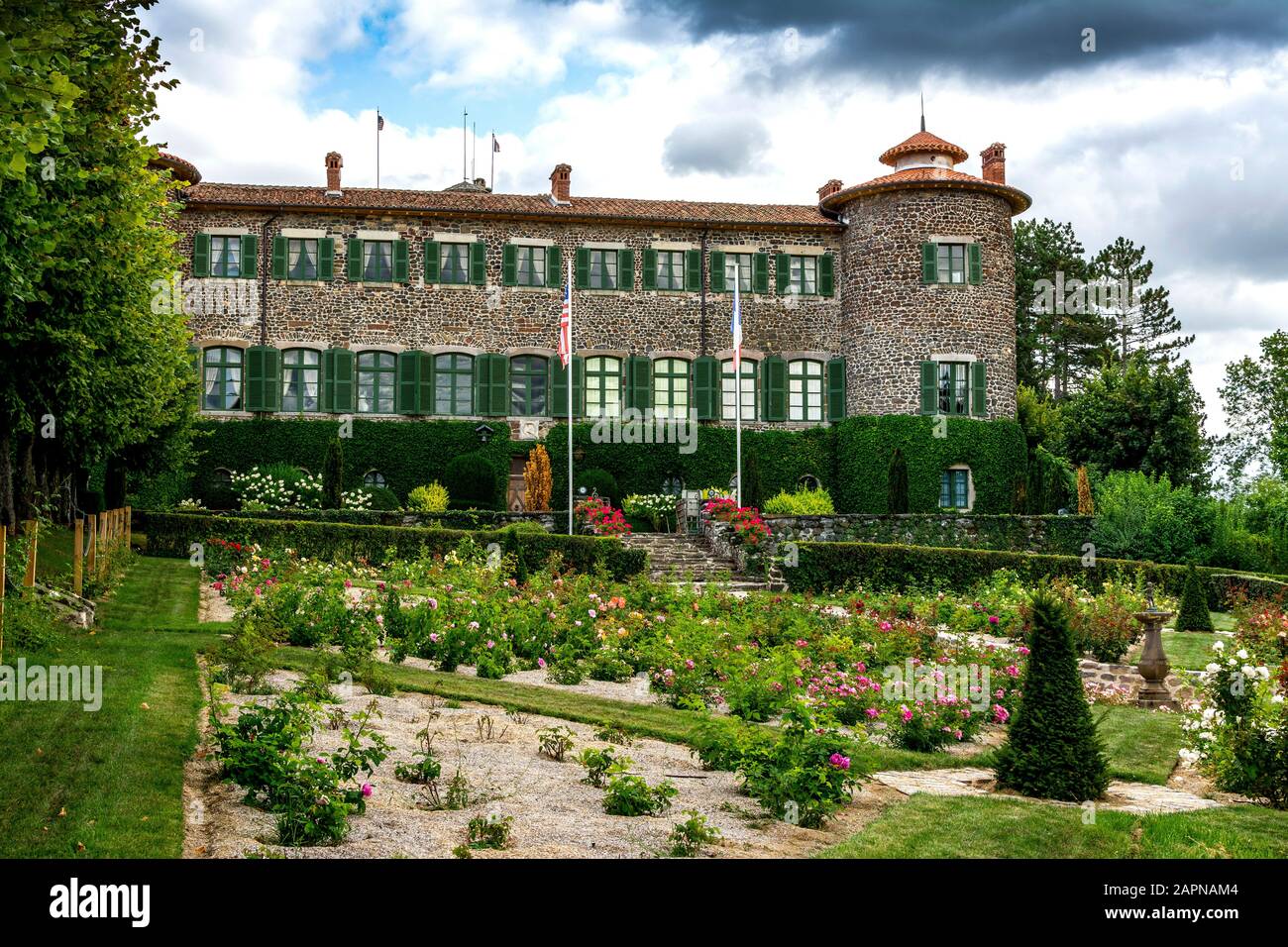 Chateau de chavaniac lafayette hi-res stock photography and images - Alamy