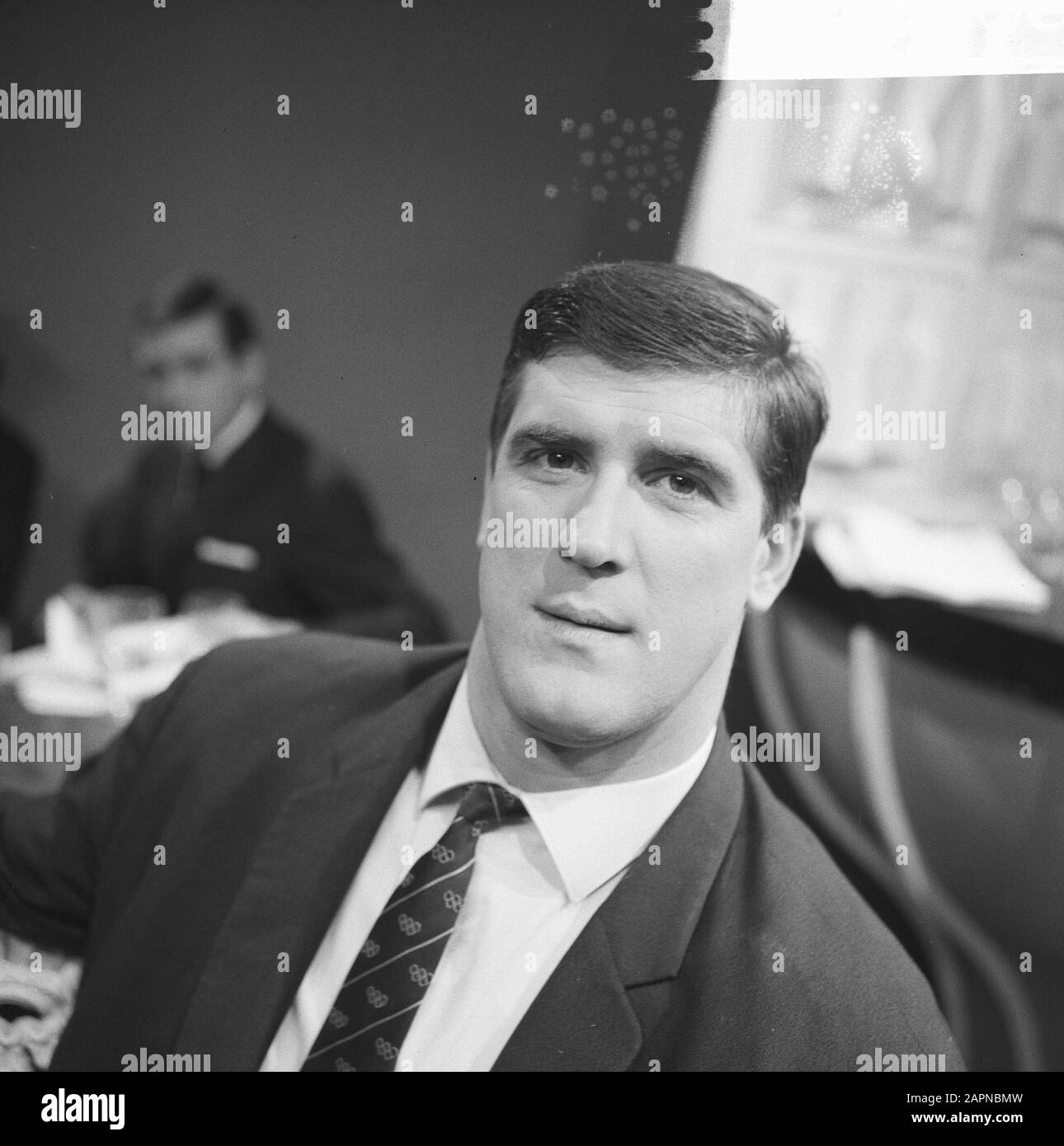 Judoka Anton Geesink as Mo in a role on television; portrait Date ...