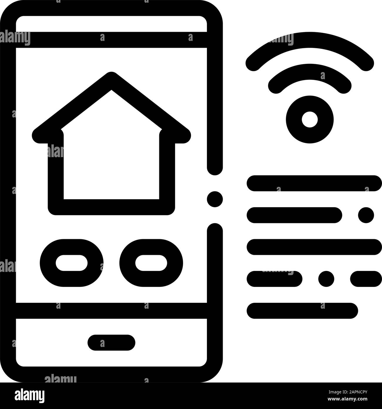Internet of things icons pack Cut Out Stock Images & Pictures - Alamy