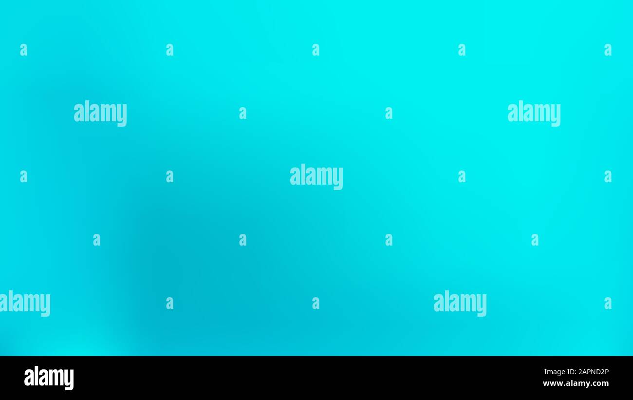 Cyan colored abstract gradient mesh Background. Easy to edit fresh ...