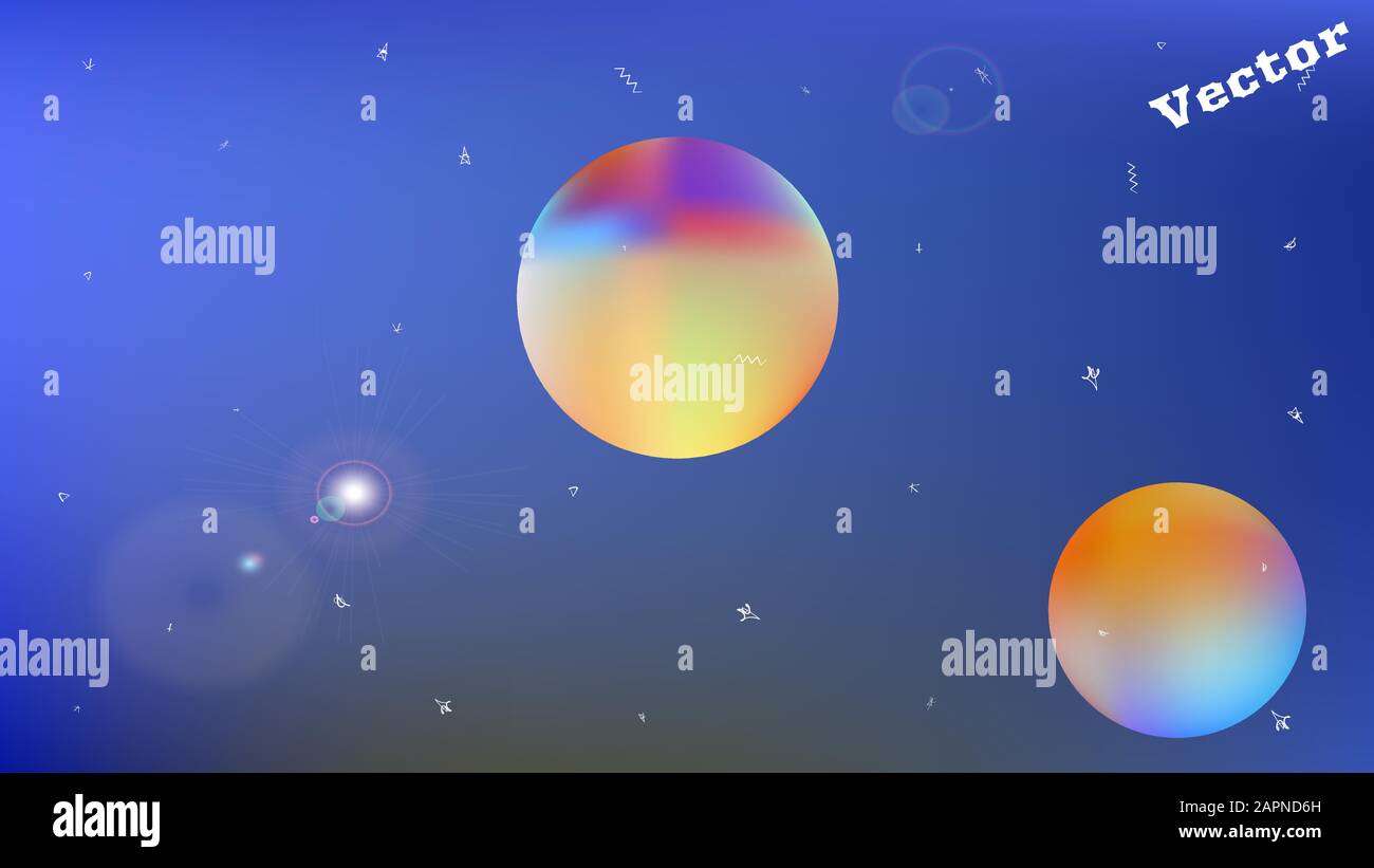 New space fantasy. Background texture, blend. Plain colorific ...