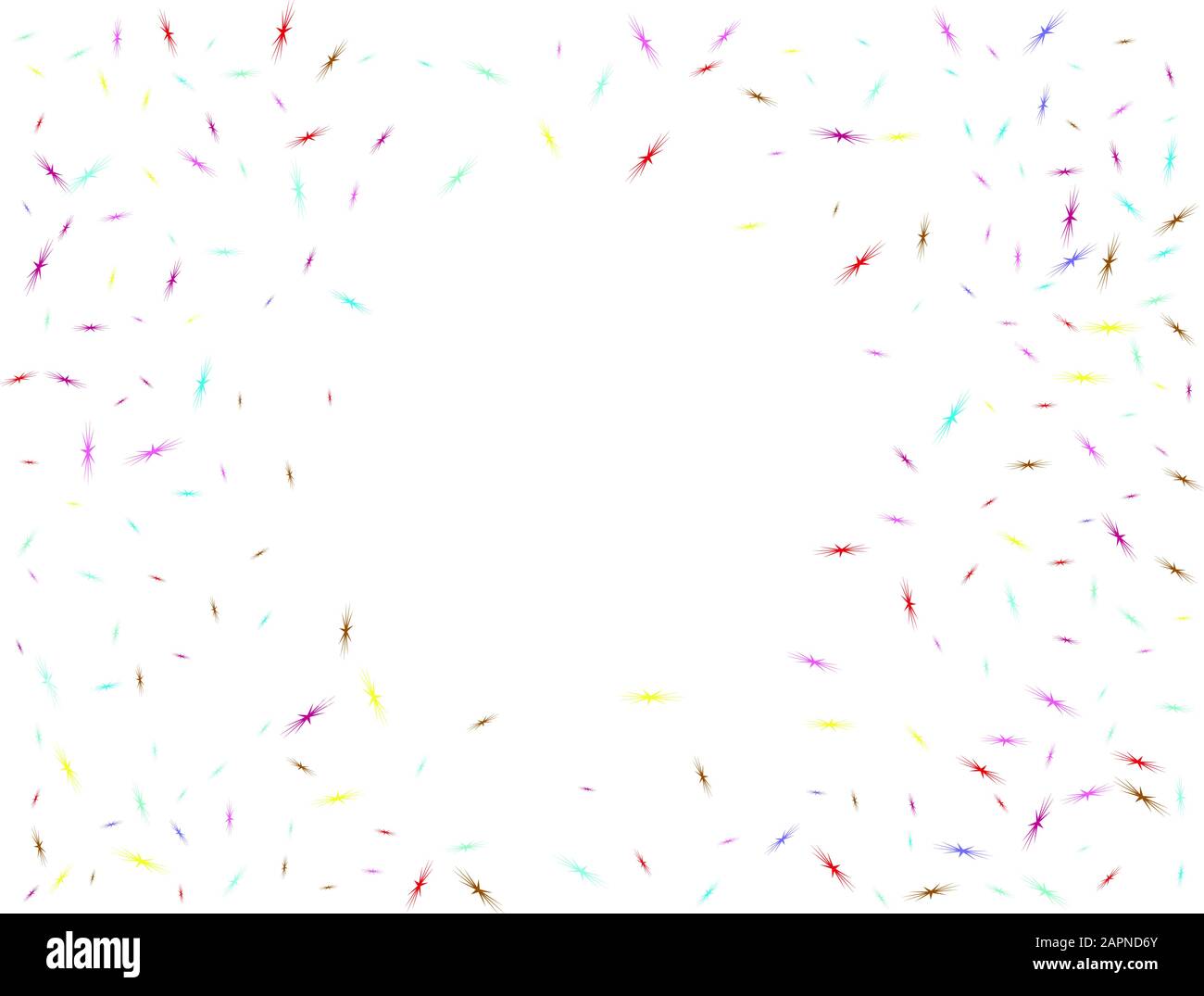 Confetti new background party. Multicolor star birds smooth. A confetti ...