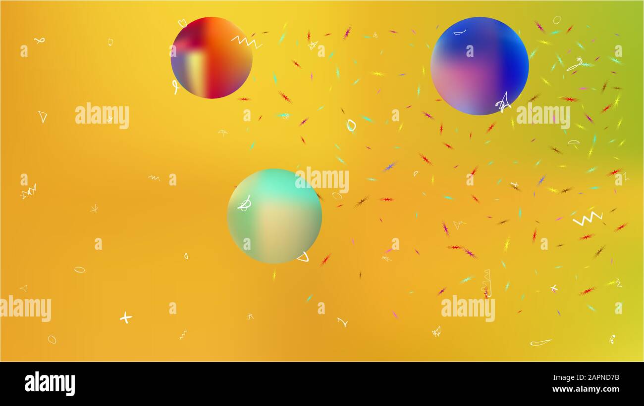 A space themed background illustration. Illustration, modern. Funny hi ...