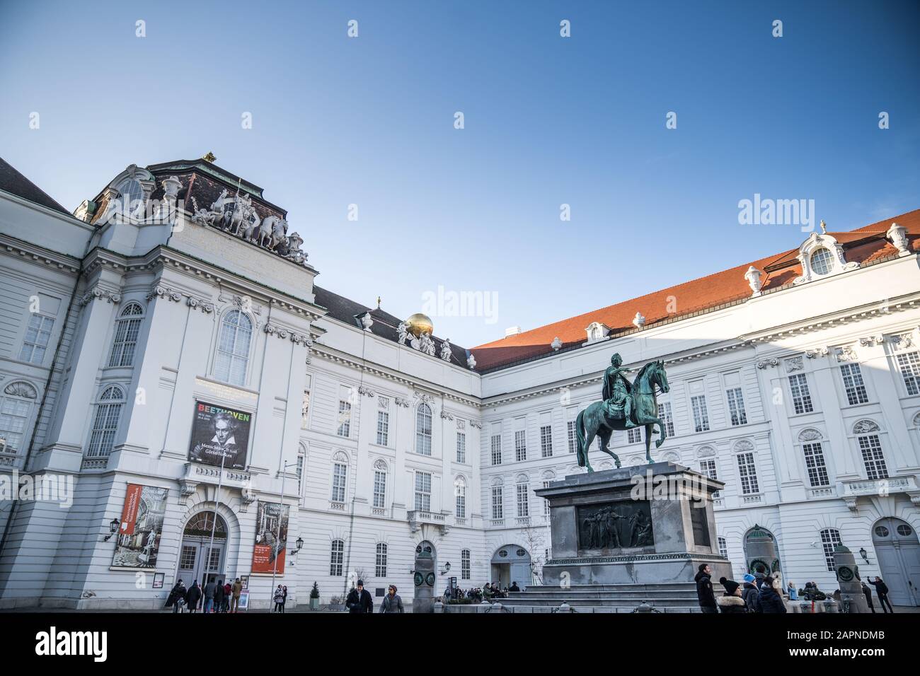 Vienna Statues Hofburg Palace High Resolution Stock Photography and ...