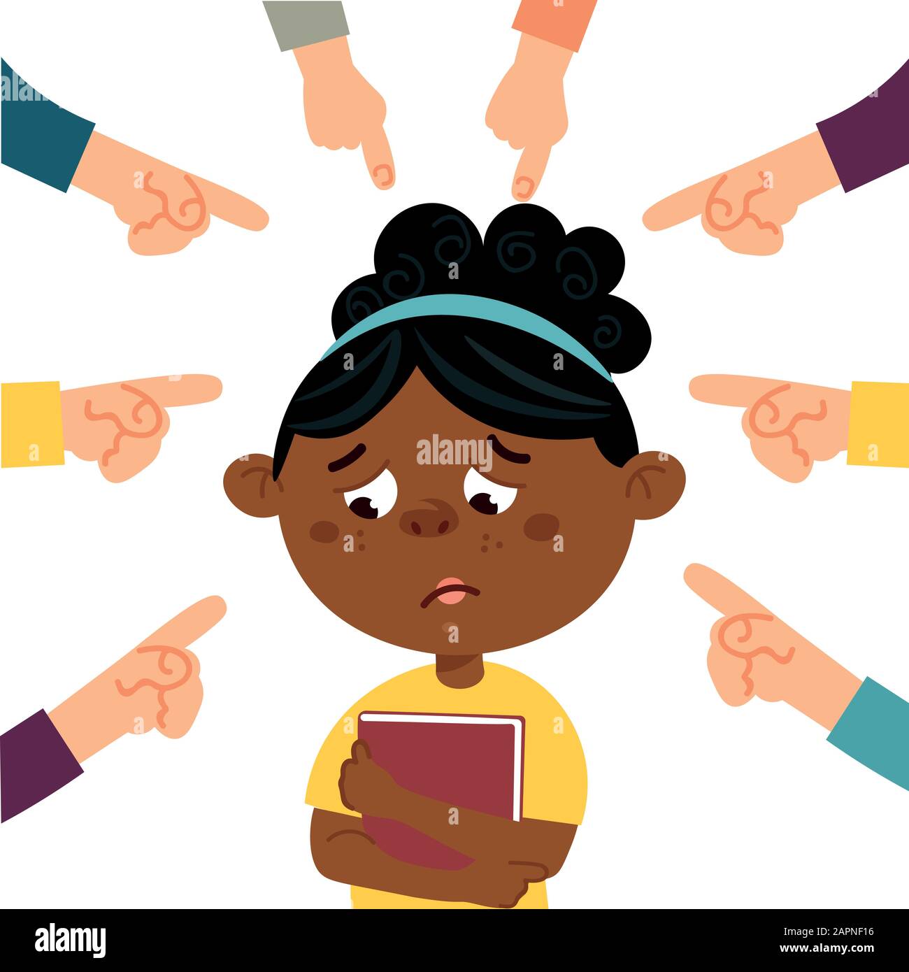 Social and cyber bullying concept Stock Vector Image & Art - Alamy