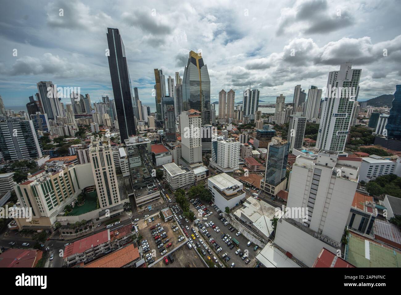 Aerial view of panama city hi-res stock photography and images - Alamy