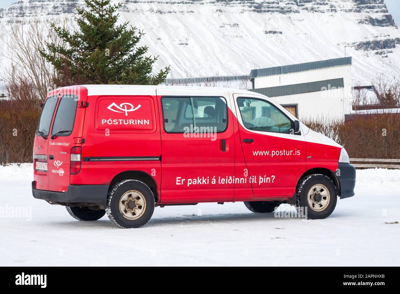 Posturinn post van hi-res stock photography and images - Alamy