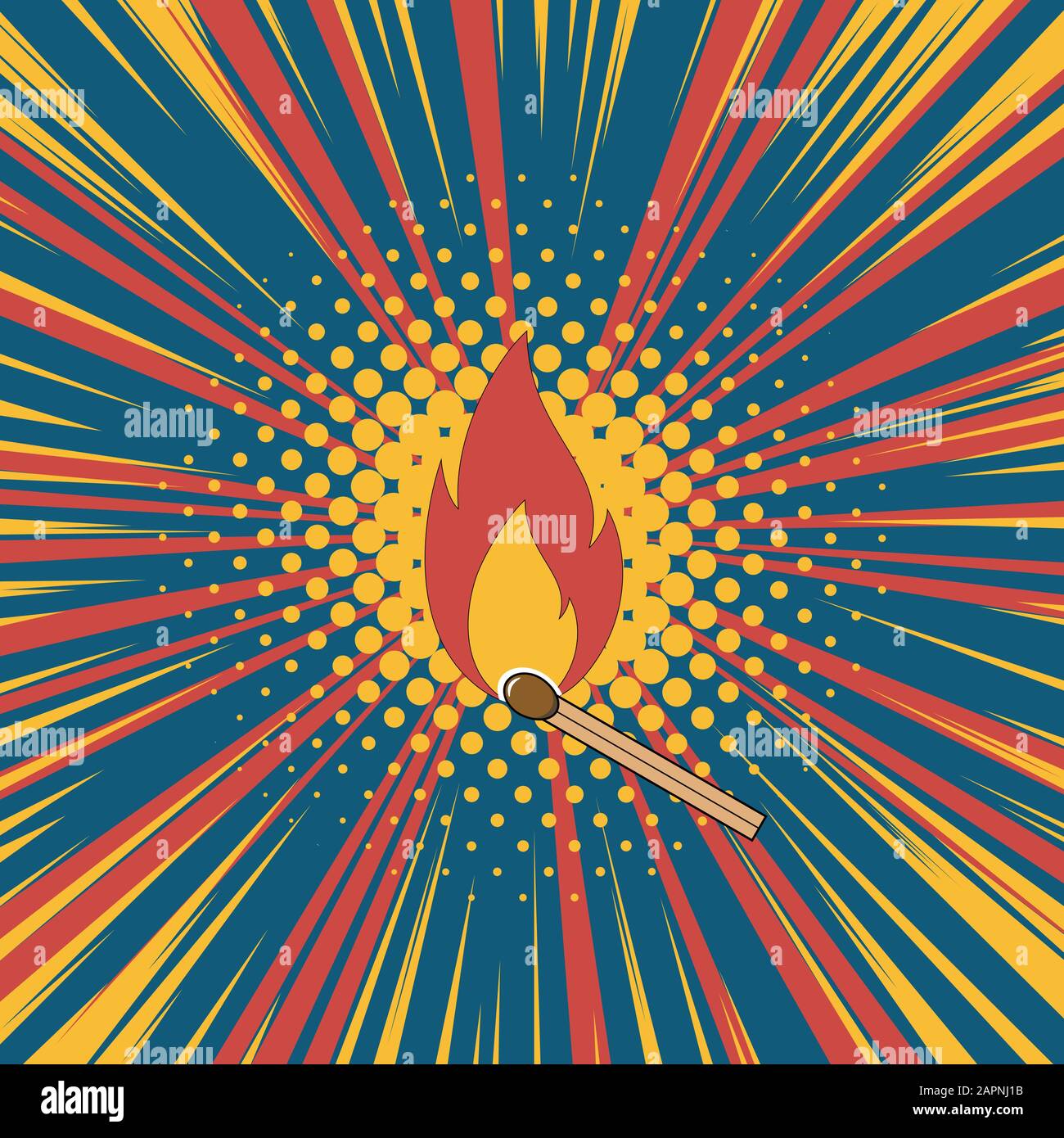 Pop art comic background halftone dots. Cartoon Vector Illustration on ...