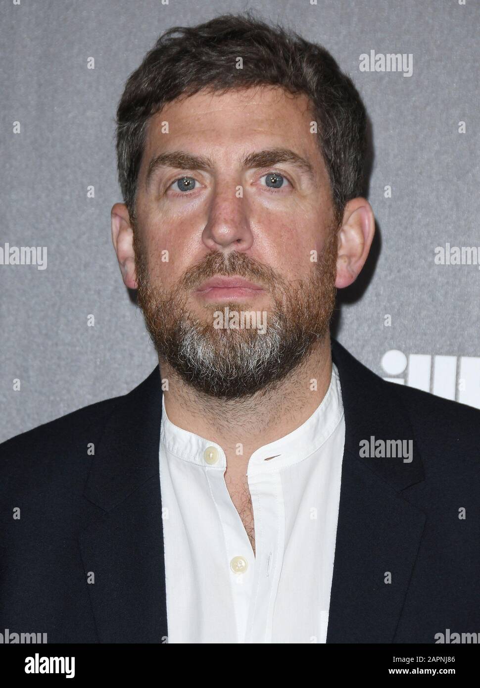 Los Angeles, USA. 23rd Jan, 2020. Max Lousada arrives at the 2020 ...