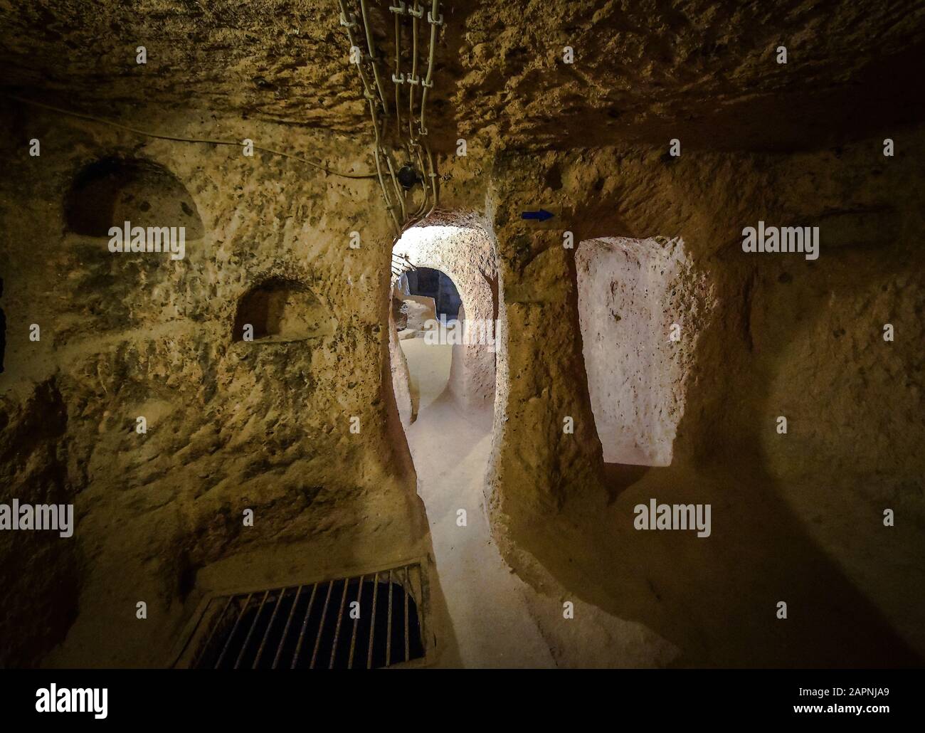 Kaymakli Underground City is contained within the citadel of Kaymakli ...