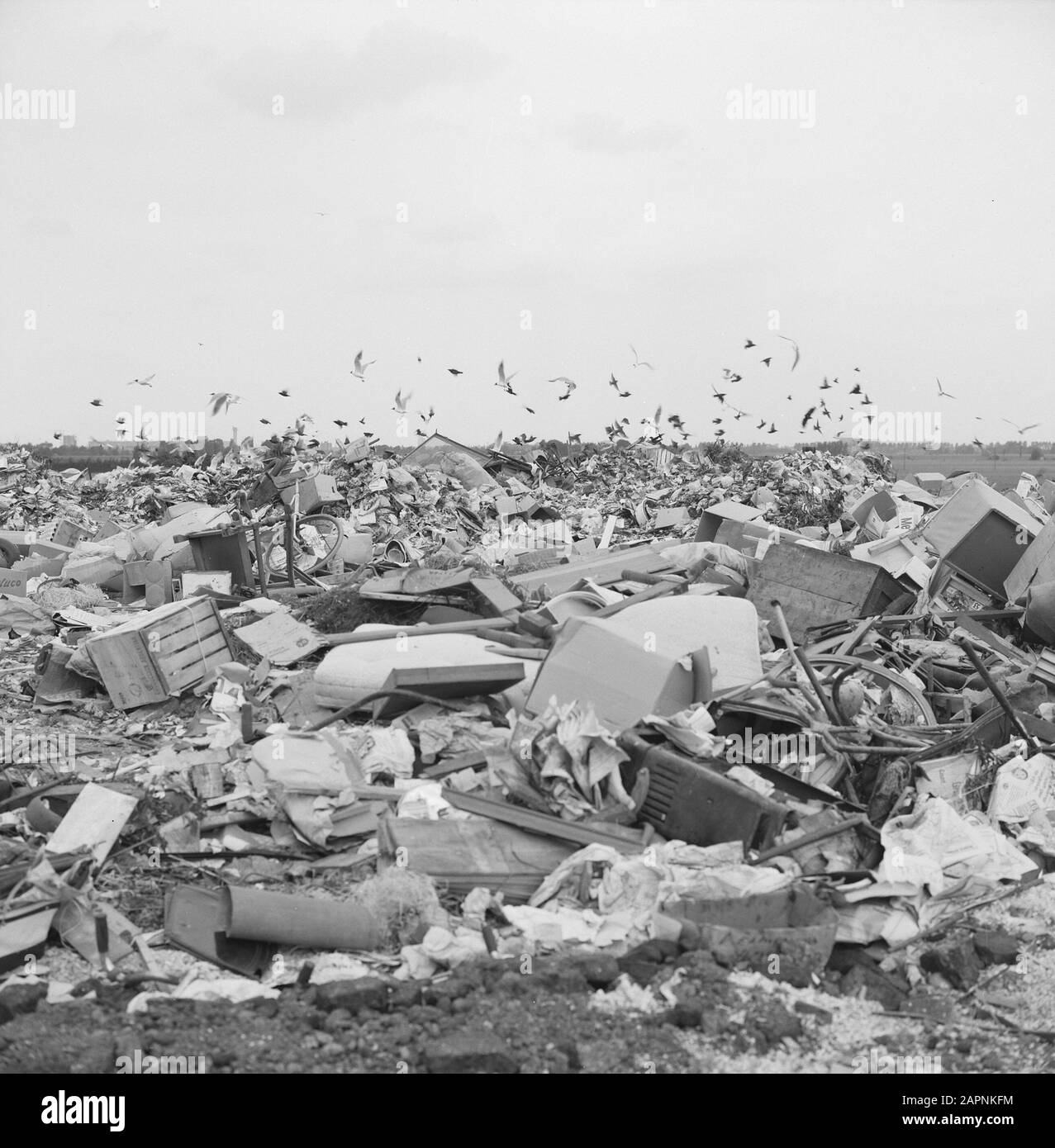 Waste landfills Black and White Stock Photos & Images - Alamy