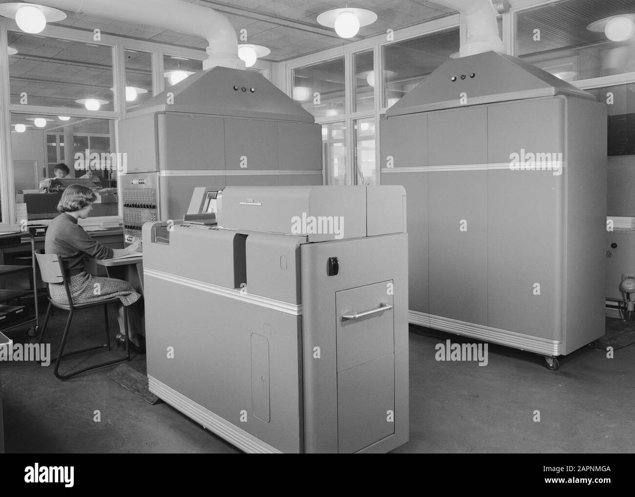 here is no photo but a negative Date: 1957 Keywords: buildings and ...