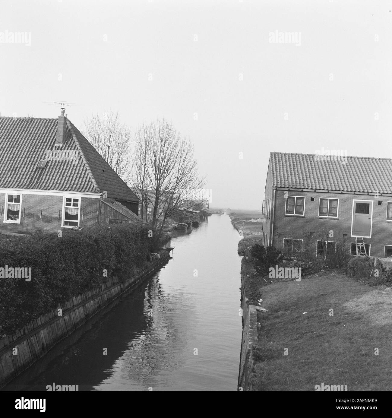polders, overviews, Het Grootslag, Zesstedenweg Date: february 1967 ...