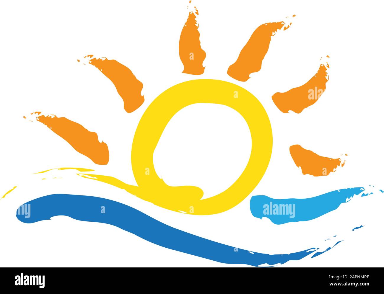 Sun tan vector vectors hi-res stock photography and images - Alamy