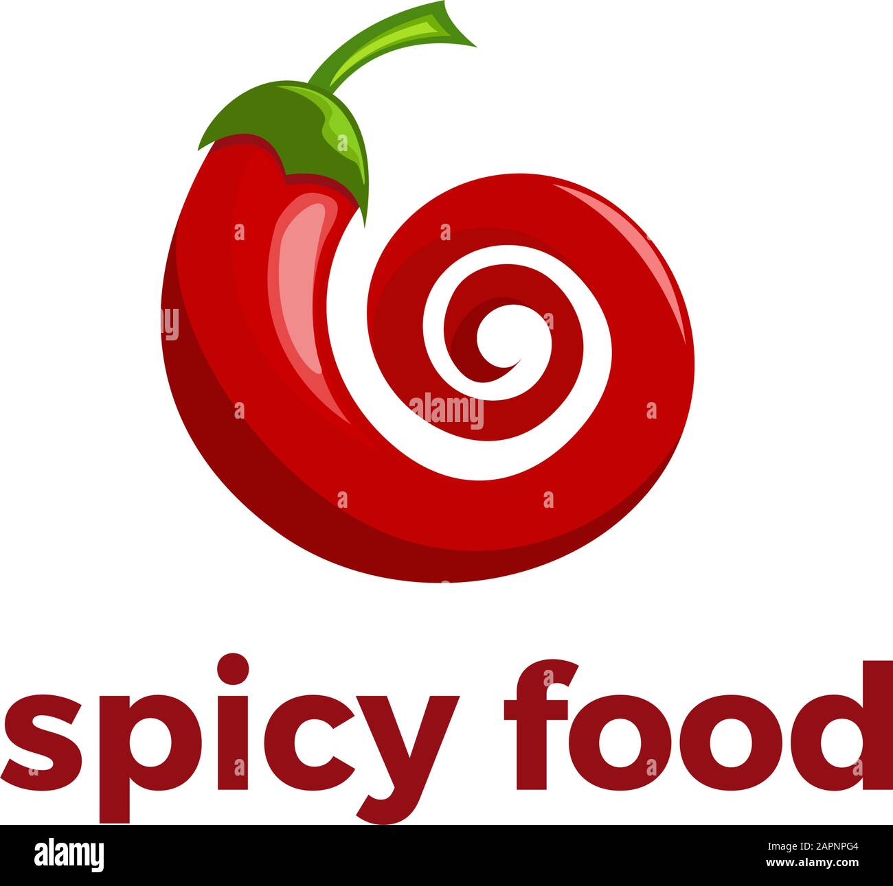 Vector abstract red chili, spicy food Stock Vector Image & Art - Alamy