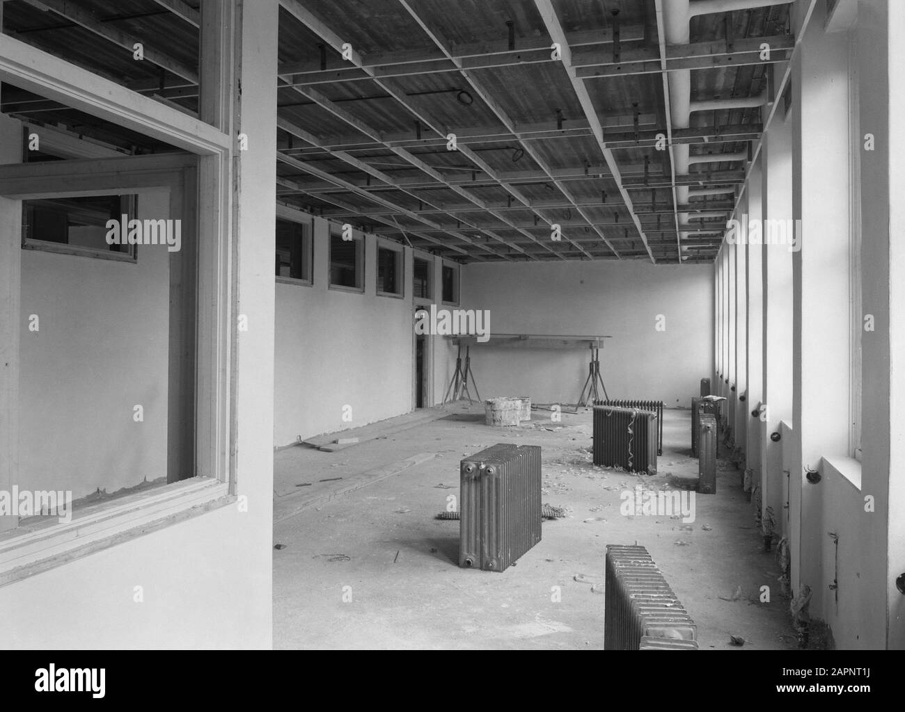 Complex building layout Black and White Stock Photos & Images - Alamy