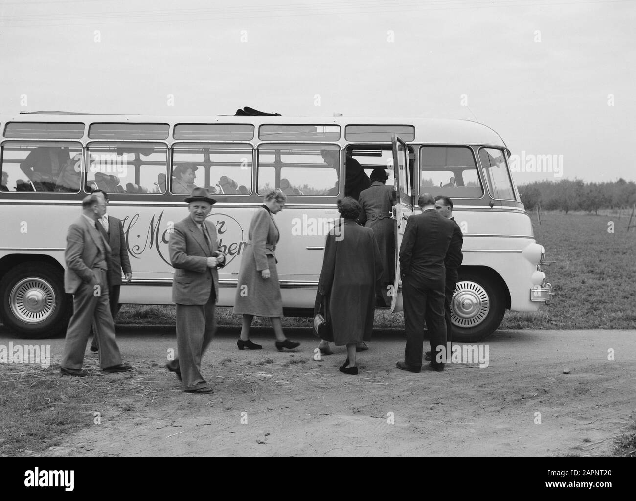 Dutch buses Black and White Stock Photos & Images - Alamy
