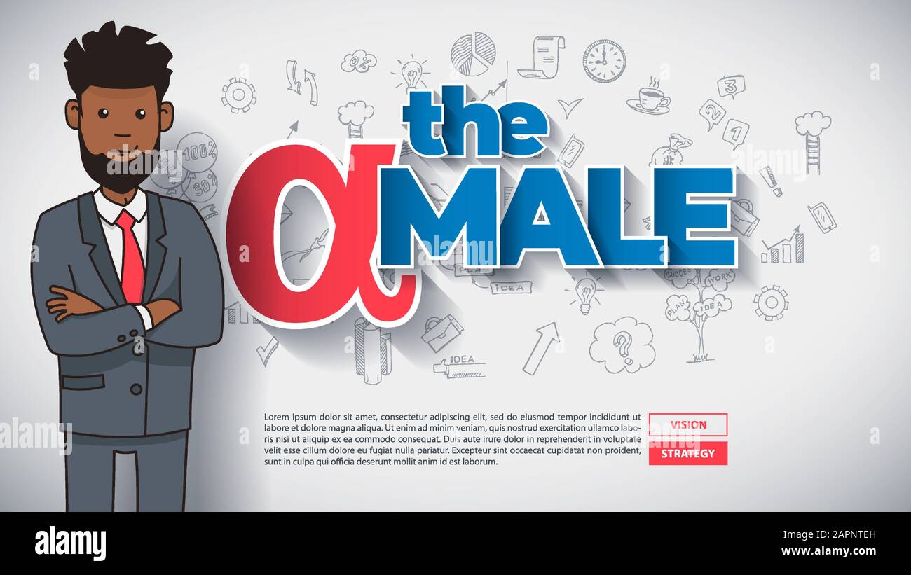 Male dominance hierarchy Stock Vector Images - Alamy