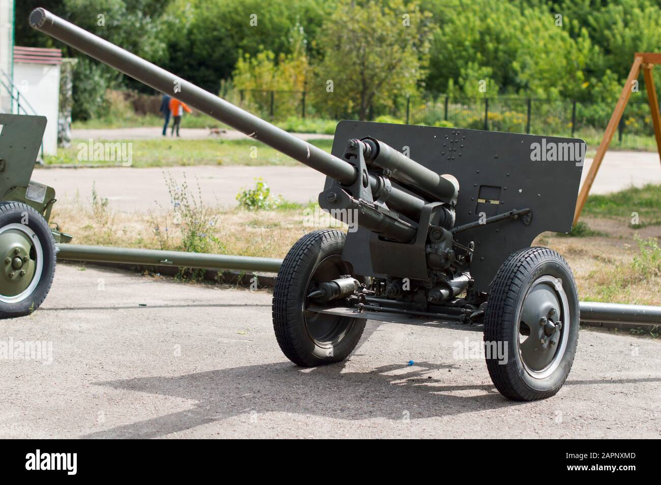 Field gun, against infantry and tanks ZIS - 2. 55 mm. Division field ...