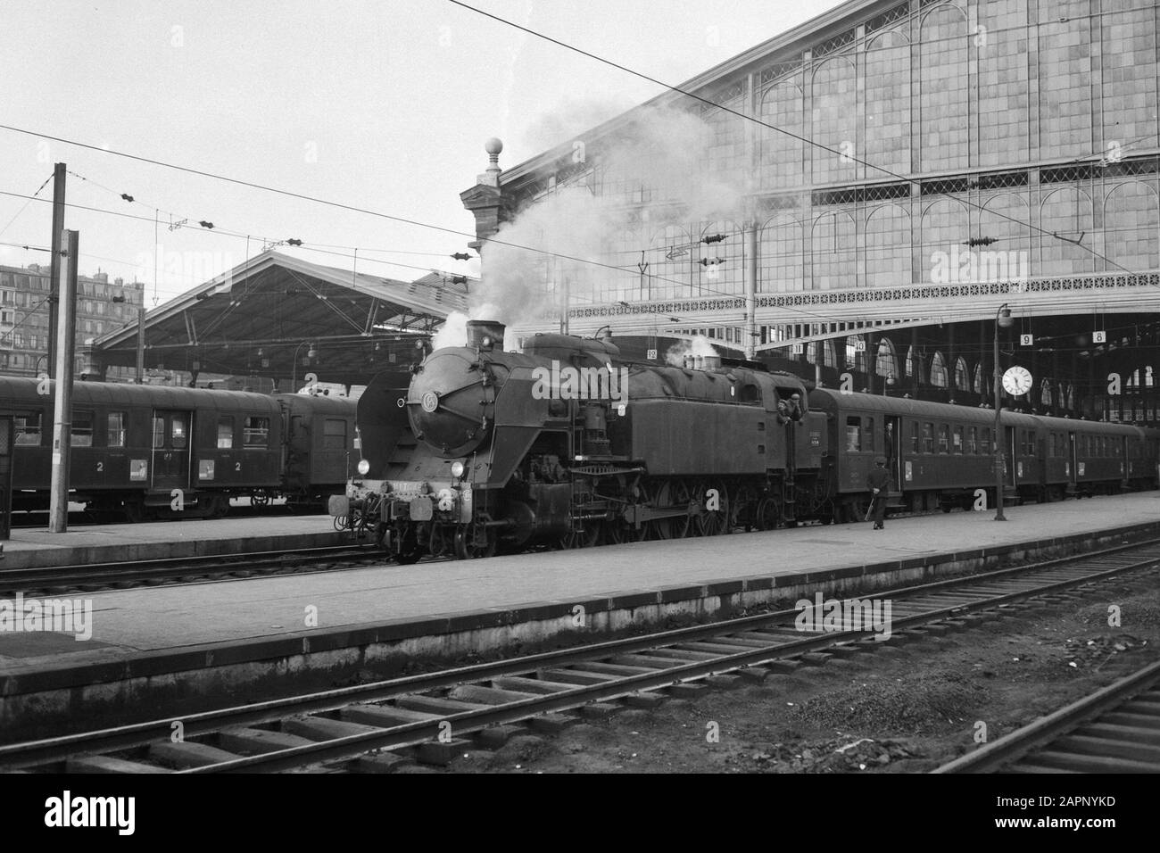 German: Tender steam locomotive series 141.TC of the French State ...