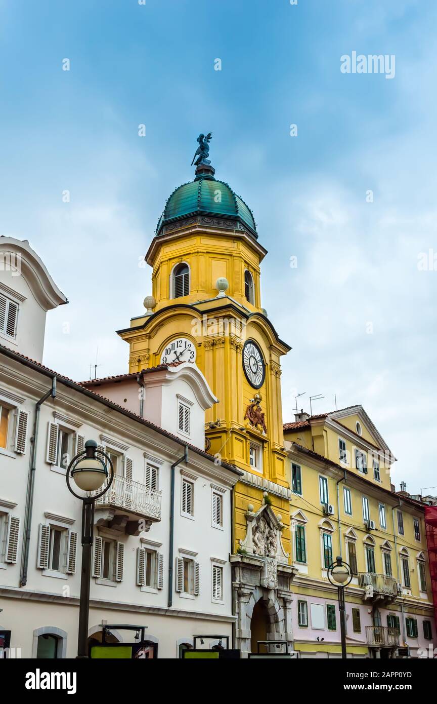 Rijeka city tower hi-res stock photography and images - Alamy