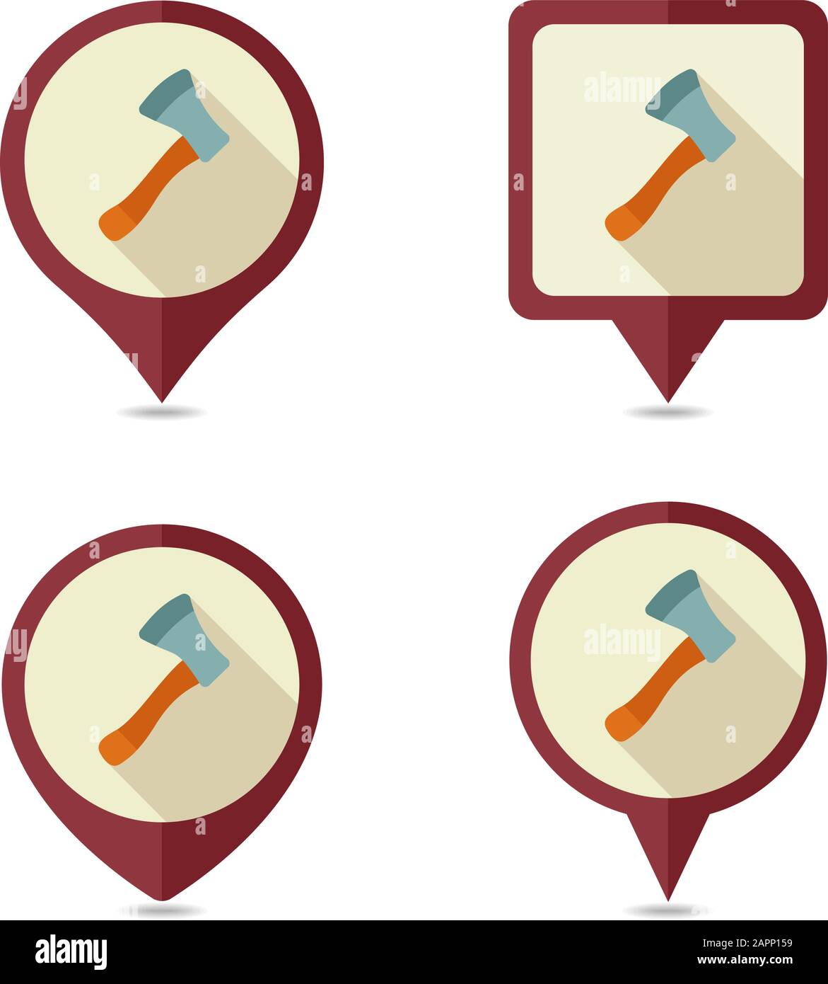 Map of tomahawk hi-res stock photography and images - Alamy