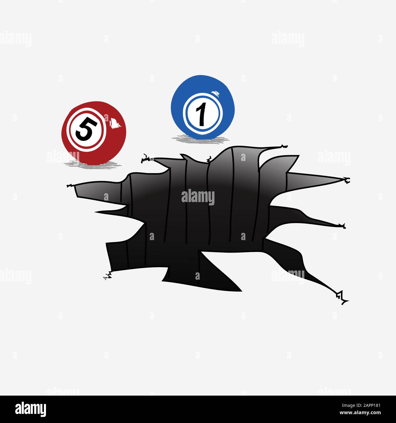 Going to bingo Stock Vector Images - Alamy