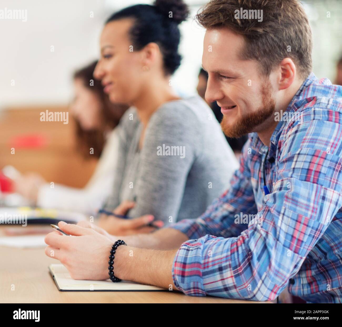 Asian college students auditorium hi-res stock photography and images ...