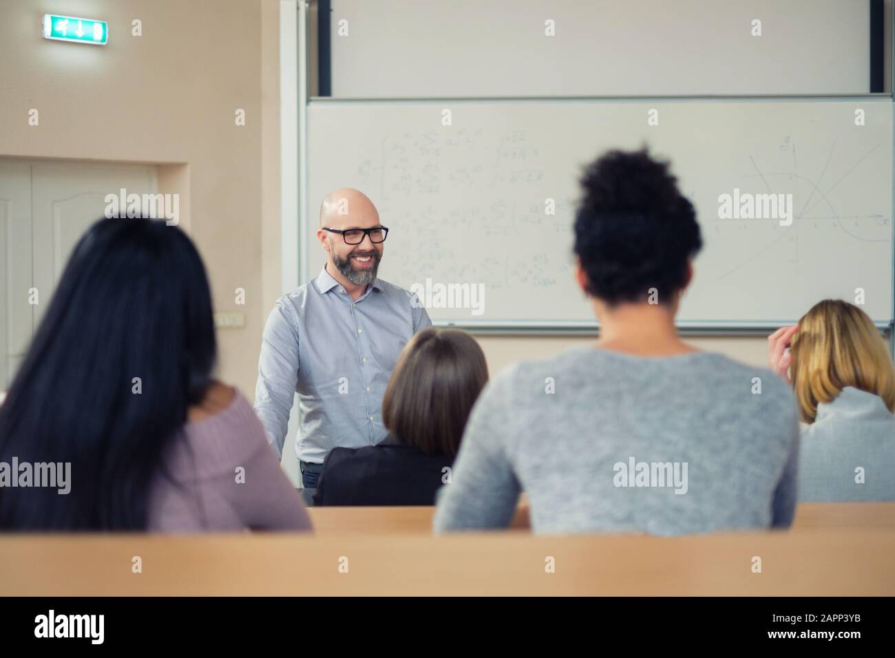 Asian college professor hi-res stock photography and images - Alamy