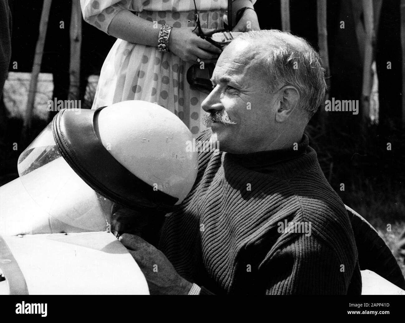 John Bolster at Oulton Park 1961 Stock Photo - Alamy