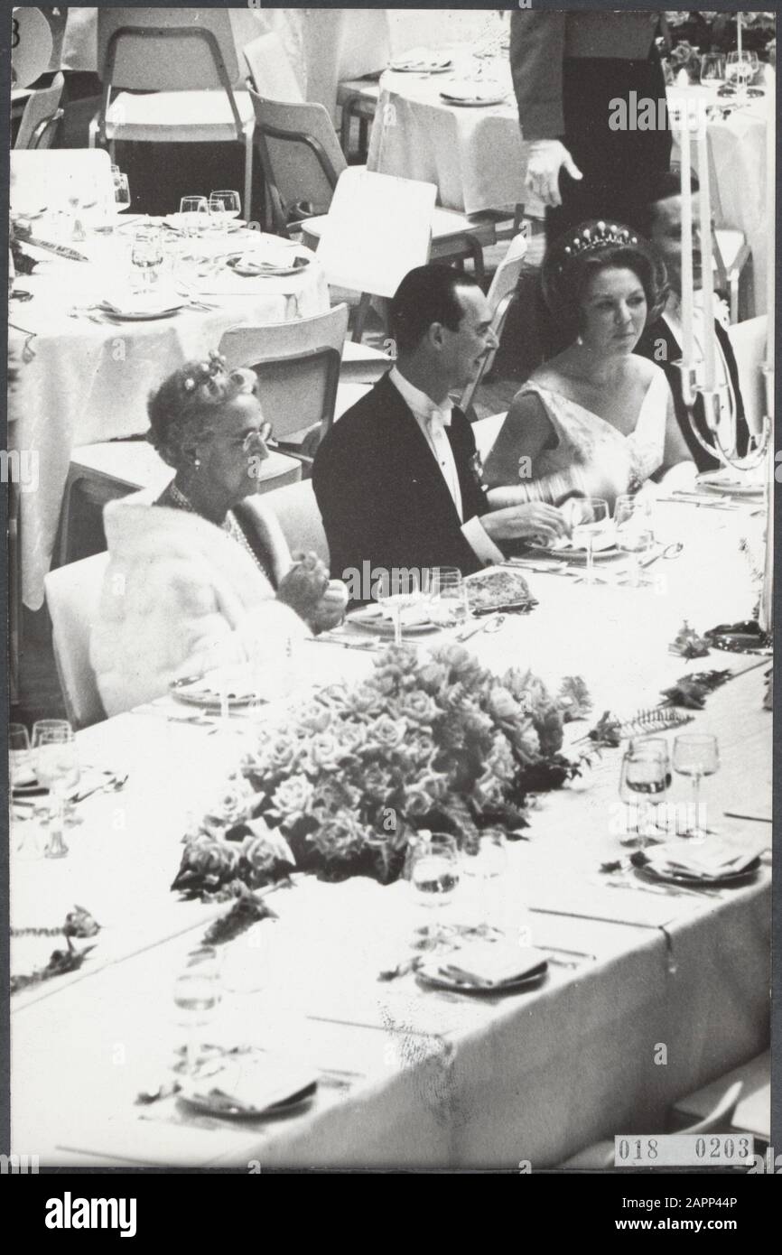 royal house, princesses, meals, Grand Dukes, Armgard, Princess of Lippe ...