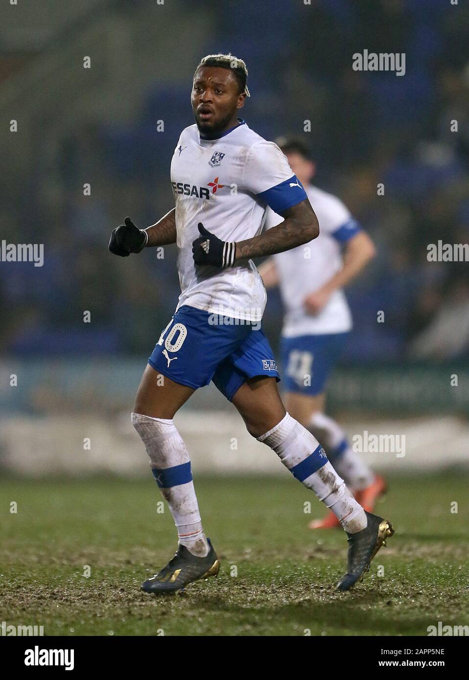 Tranmere Rovers' Morgan Ferrier Stock Photo - Alamy