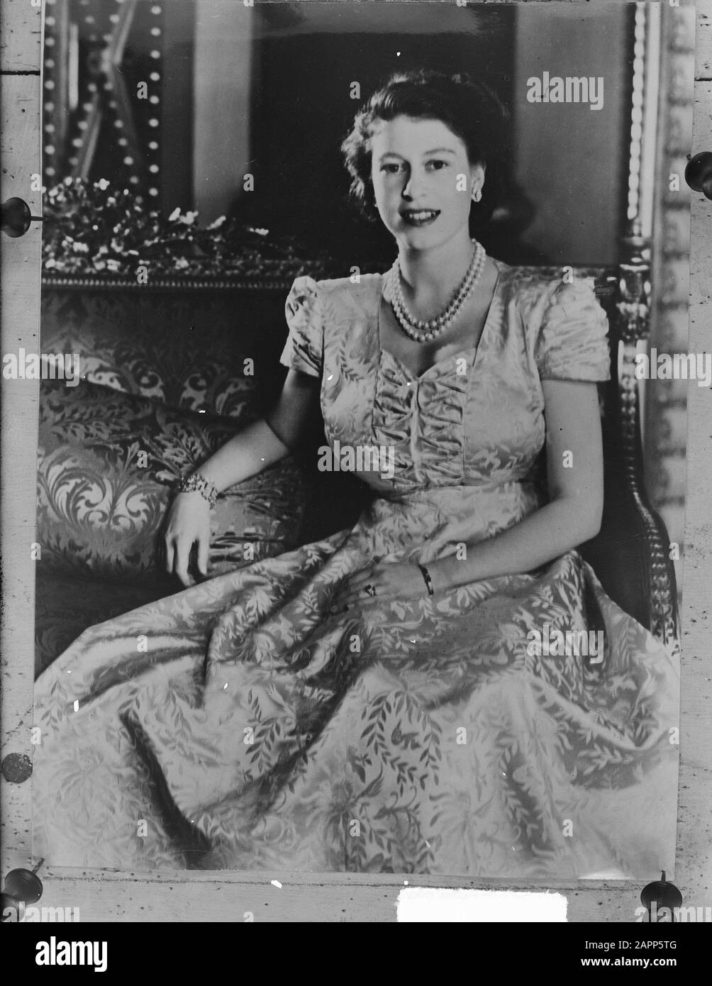 Photo Princess Elisabeth of England Date: 19 November 1948 Location ...