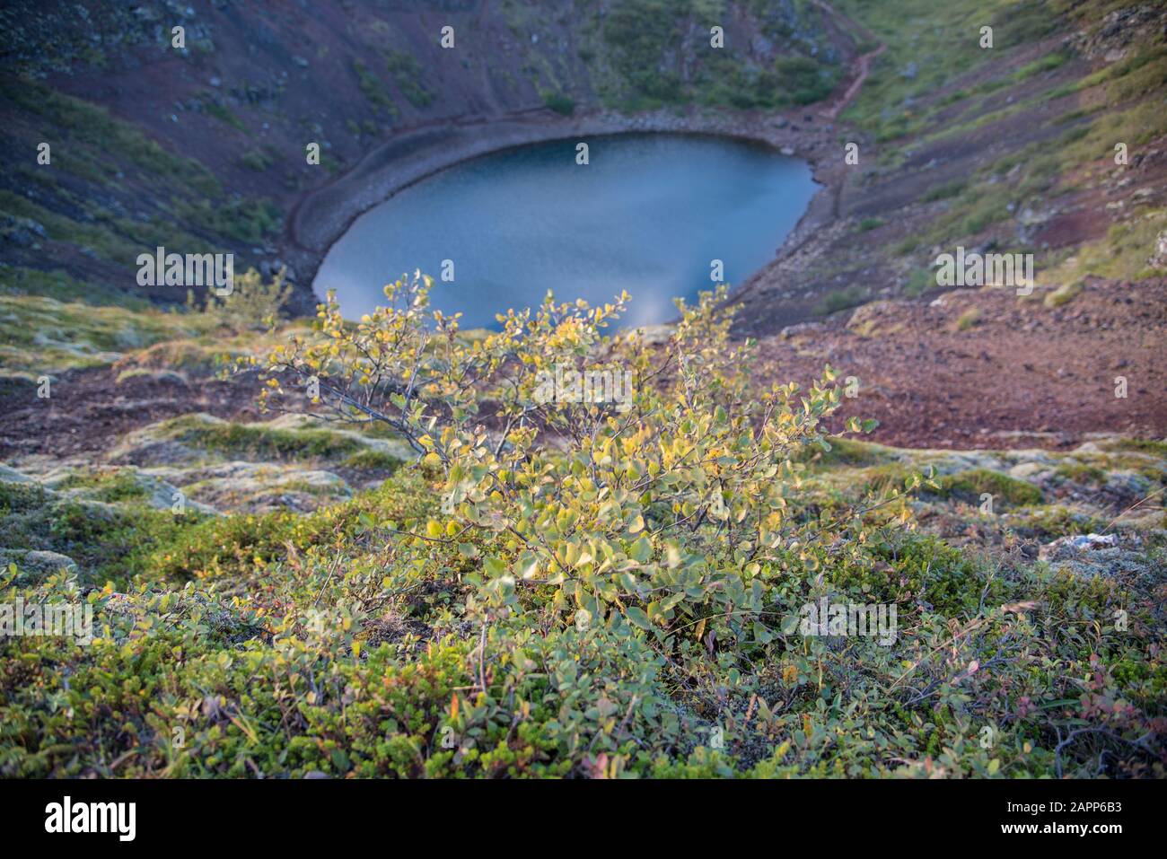Crater in iceland hi-res stock photography and images - Alamy