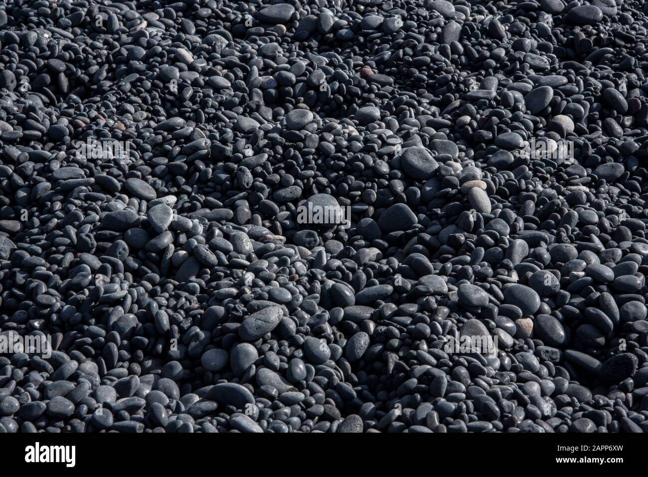 The black rocks at Vik beach Stock Photo - Alamy